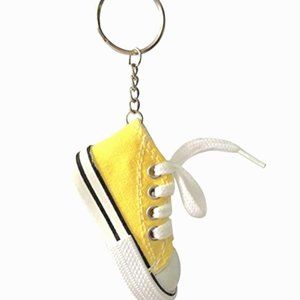 Accessories | Yellow Hightop Sneaker Keychain | Poshmark